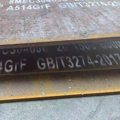 China A514 F Low Carbon Steel Plate 20mm 12mm Thick Hot Rolled Vessel Sheet for sale