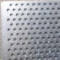 China Well Perforated Metal Galvanized Steel Sheet Plate 5mm With Different Hole Shape for sale