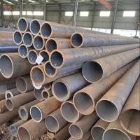 China ASTM ISO Carbon Steel Tube Hot Rolled 60 - 200mm Diameter Seamless Round for sale