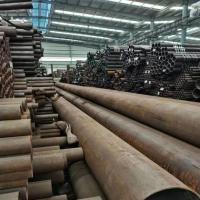 China ASTM A1011 Carbon Steel Tube 12 Ga Thick Round 150mm Diameter Welded For Gas Pipeline for sale