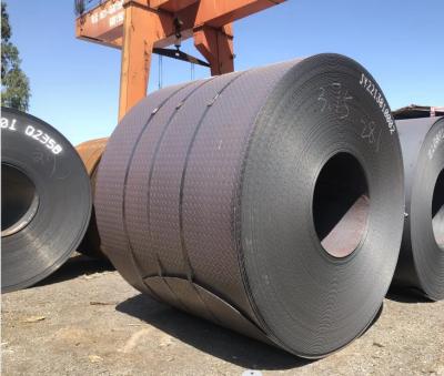 China ASTM A36 3mm 8mm Carbon Steel Coil HRC Black Customized Size ISO For Building for sale