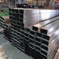 China ASTM Welded Stainless Steel Pipe Square Rectangular Shaped 304 304L Customized Size for sale