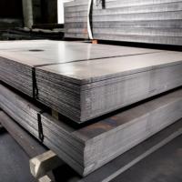China Q295B Carbon Steel Plate A500 20mm Thick Hot Rolled Iron Metal Black For Building for sale