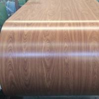 China OEM Wood Pattern Prepainted Steel Sheet Coil PPGI PPGL for sale