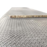 China Mild Galvanized Stainless Steel Checkered Steel Plate Bar Grating 2 Mm-8 Mm for sale