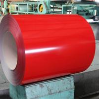China AISI Q235 Q345 Prepainted Ppgi Colour Coated Sheet Steel Coil Polished Surface for sale