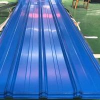 China Corrugated Gi Galvanized Steel Sheet PPGI PPGL Colour Coated Roof Plate for sale