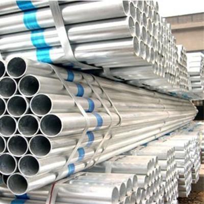 China Custom OD 0.5 inch-10 inch Galvanized Steel Tube Seamless Round Pipe AISI Q345 Q235 20# for sale