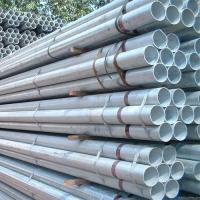China Custom OD 0.5 inch-10 inch Galvanized Steel Tube Seamless Round Pipe AISI Q345 Q235 20# for sale