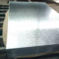 China 24 Gauge HR Plain Galvanized Steel Sheet Metal AISI Q355E Q345C for sale
