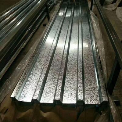 China DX51D+Z Corrugated Steel Roofing Aluminum Zinc Coated Galvanized Iron Sheet for sale
