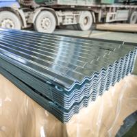 China DX51D+Z Corrugated Steel Roofing Aluminum Zinc Coated Galvanized Iron Sheet for sale