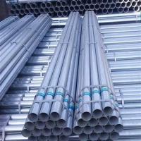 China SGCC JIS G3302 Round 	Galvanized Steel Tube GI Scaffolding Pipe 0.12mm-3mm for sale