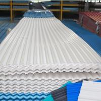 China Cold Drawn Color Coated PPGI Corrugated Sheet Galvanized Zinc Roofing Sheet SGCC for sale