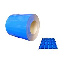 China ASTM 0.48mm Color Coated Pre Painted Galvalume Sheet Coil for sale