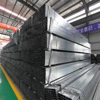 China EN10327 Hot Dip GI Galvanized Square Pipe Welded Steel 20mm x 20mm for sale