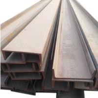 China ASTM Q235 Q355 Mild Carbon Rolled Steel Section U Channel Bar for sale