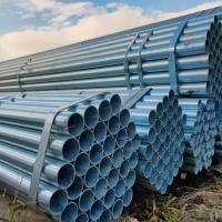 China Od 15mm Galvanized Steel Tubing 1.5 Inch 4 Inch Zinc Coating Seamless for sale