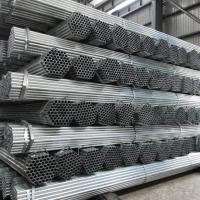 China ASTM Q195 Q235 GI Pipe Prepainted Round Galvanized Steel Tube For Construction for sale