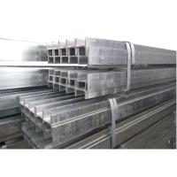 China Galvanized Rolled Steel Section H Beam 64mm For Fencing Retaining Wall Post for sale