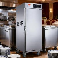 China Catering Commercial Food Warmer Cabinet Go On Wheels For Restaurant Hotel Kitchen for sale