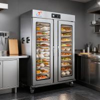 China Touchscreen Control Commercial Food Warmer Cabinet Heavy Duty Design For Catering Service for sale