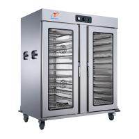 China Touchscreen Control Commercial Food Warmer Cabinet Heavy Duty Design For Catering Service for sale