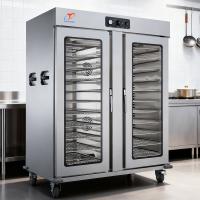 China Touchscreen Control Commercial Food Warmer Cabinet Heavy Duty Design For Catering Service for sale