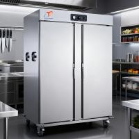 China Touchscreen Control Commercial Food Warmer Cabinet Heavy Duty Design For Catering Service for sale