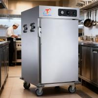 China Custom Mobile Insulated Heated Holding Cabinet With Grill Fryer For Wedding Party Event for sale