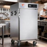 China Custom Mobile Insulated Heated Holding Cabinet With Grill Fryer For Wedding Party Event for sale