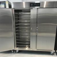 China Double Door Commercial Food Warmer Cabinet Food Warming Trolley High Capacity for sale