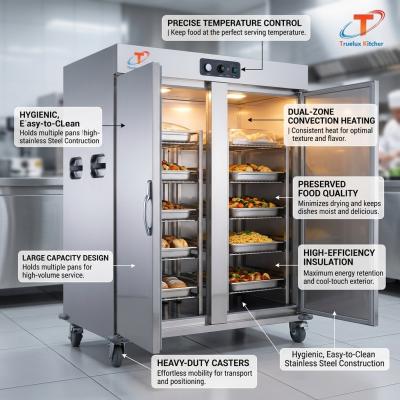 China Electric Buffet Food Warmer Restaurant Hotel Large Capacity Commercial Holding Cabinet for sale
