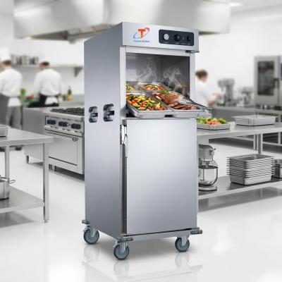China Hot Food Holding Commercial Food Warmer Cabinet Single Door Precise Temperature Control for sale