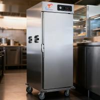 China Hot Food Holding Commercial Food Warmer Cabinet Single Door Precise Temperature Control for sale