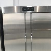 China Steel Frame Insulated Food Warmer Cabinet Mobile Double Door Catering Warmer Cart for sale