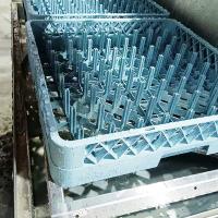 China Industrial Grade Hood Type Dishwasher Fully Automatic Stainless Steel For Catering Canteen for sale
