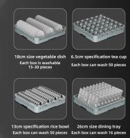 China Digital Control Commercial Hood Dishwasher Fully Auto 60 Racks/hour For Restaurant for sale