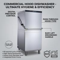 China High Pressure Wash Commercial Dishwasher Glass Bottle Washer Freestanding Design OEM Size for sale