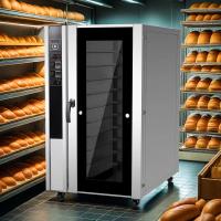 China 5 Tray Electric Commercial Combi Oven With Water Steam Injector And Automatic Wash for sale