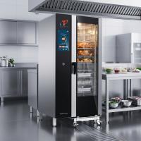 China 20 Tray Combi Steam Oven High Power Convection Oven Manual Large Capacity Bakery for sale