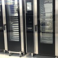 China Heavy Duty 20 Tray Kitchen Combi Oven Manual Control Smart Bake Steam Convection Oven for sale
