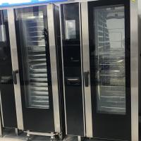 China 20 Tray Commercial Combination Oven Electric Steam Convection Manual Control Restaurant for sale