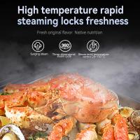 China Multi Tray Commercial Combi Oven High Capacity Steel Construction Convection Steam Oven for sale