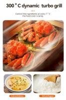 China Restaurant 6 Tray Combi Oven Commercial Kitchen Equipment With Remote Management for sale