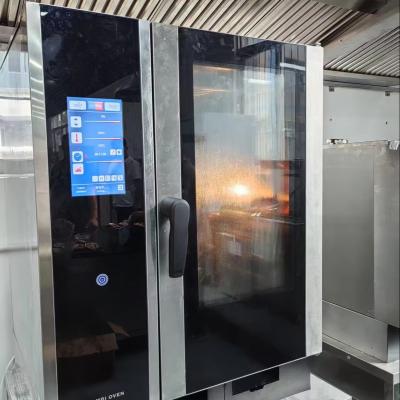 China 10 Tray  High Quality Commercial Smart Oven Stainless Steel Electric Combi Oven for Restaurant Hotel Kitchen for sale