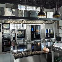 China Commercial 6 10 Tray Combi Oven Stainless Steel Electric Oven Restaurant Hotel Use for sale