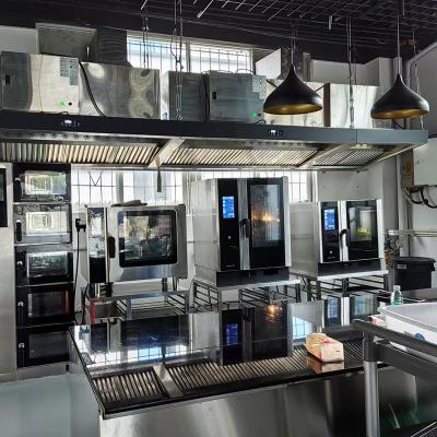 China Commercial 6 10 Tray Combi Oven Stainless Steel Electric Oven Restaurant Hotel Use for sale