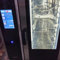 China Commercial 6 10 Tray Combi Oven Stainless Steel Electric Oven Restaurant Hotel Use for sale