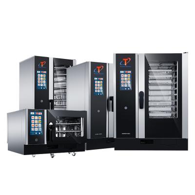 China Kitchen Oven Commercial 6 10 20 Tray Kitchen Equipment Combi Oven Electric Combi Oven Steam Oven for Hotel Restaurant for sale